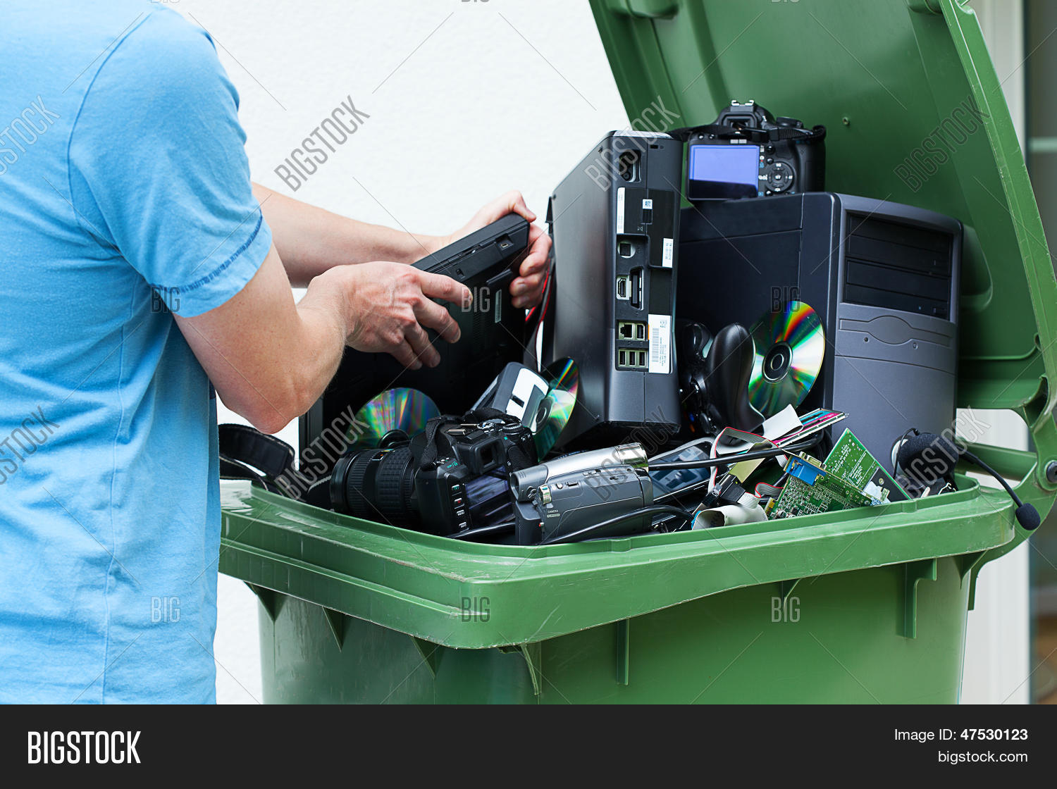 Man Discarding Old Image & Photo (Free Trial) | Bigstock