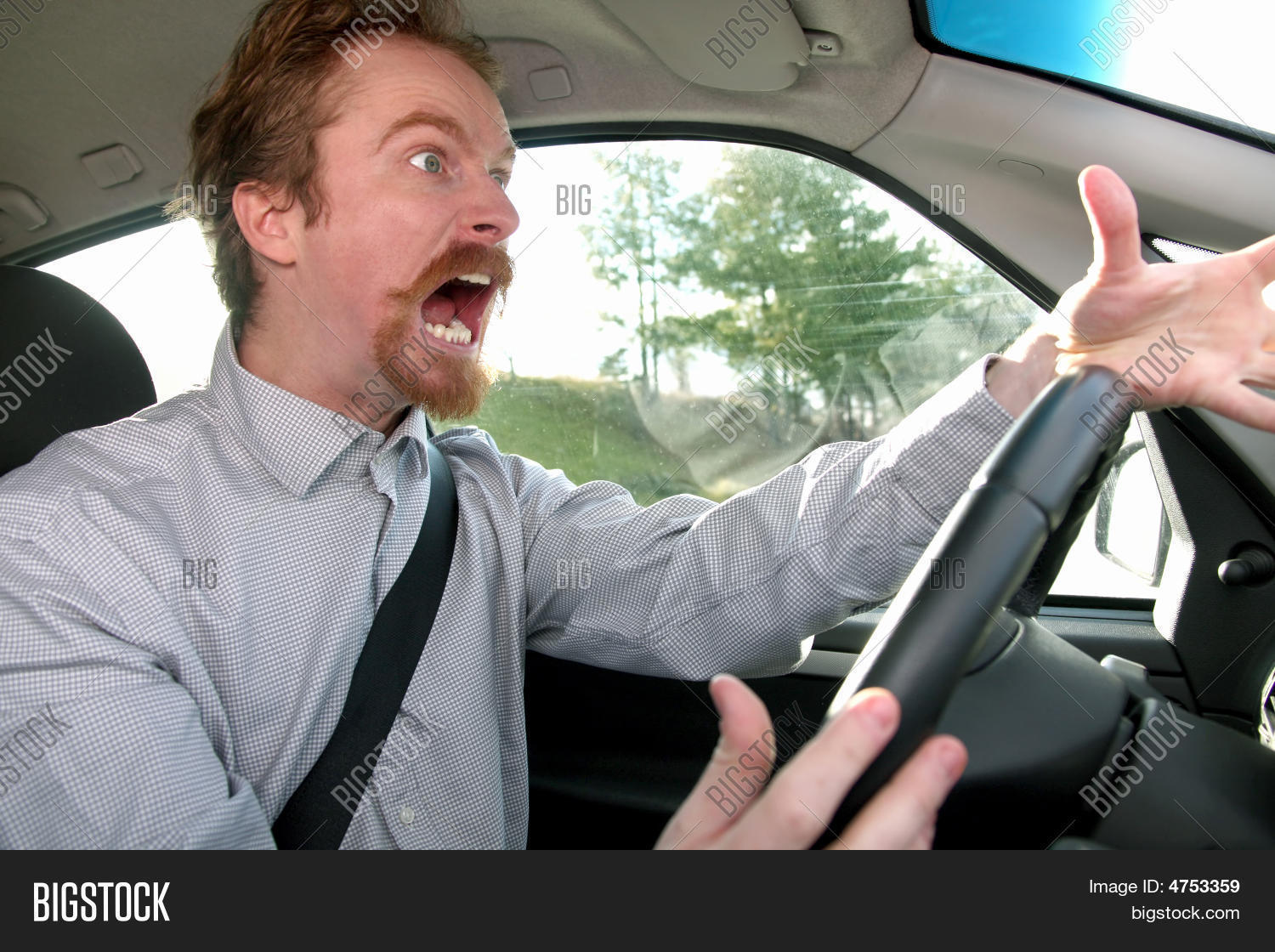 Mad Driver Image & Photo (Free Trial) | Bigstock