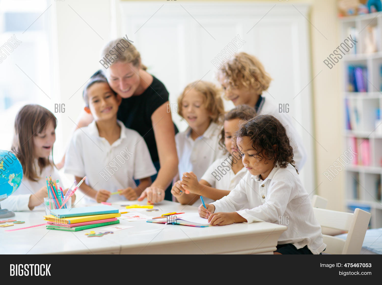Kids Go Back School. Image & Photo (Free Trial) | Bigstock