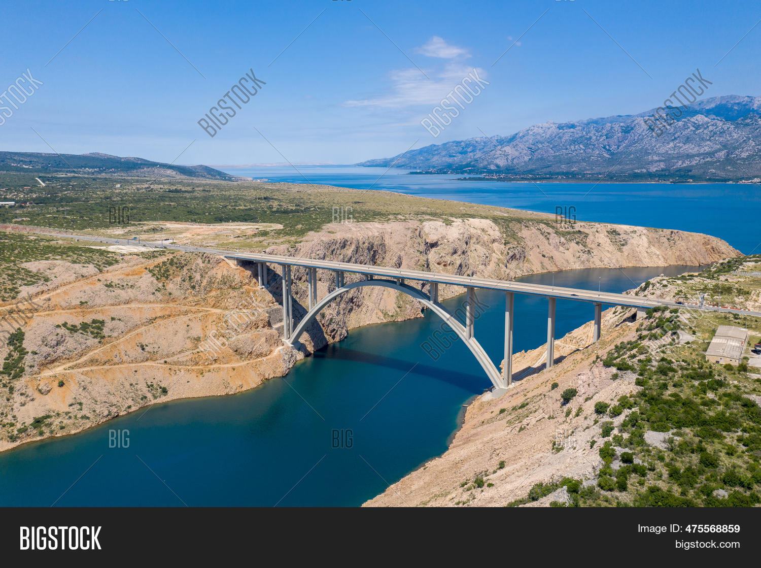 Maslenica Bridge Most Image & Photo (Free Trial) | Bigstock
