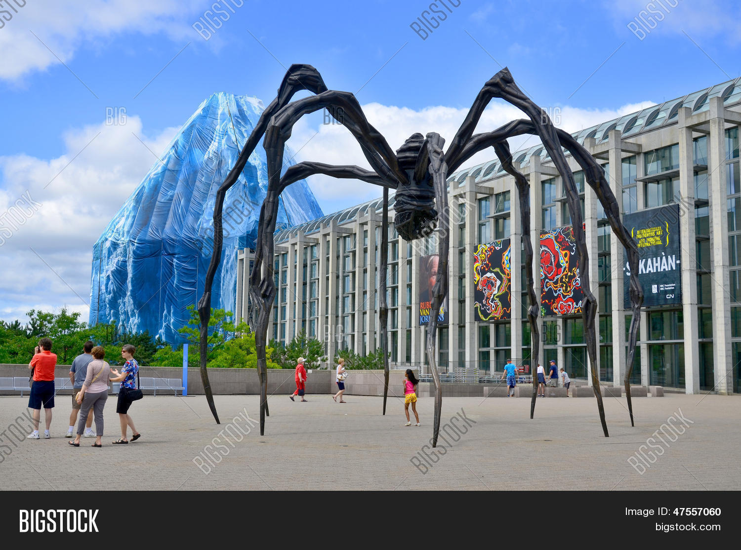 Spider Sculpture Front Image & Photo (Free Trial) | Bigstock