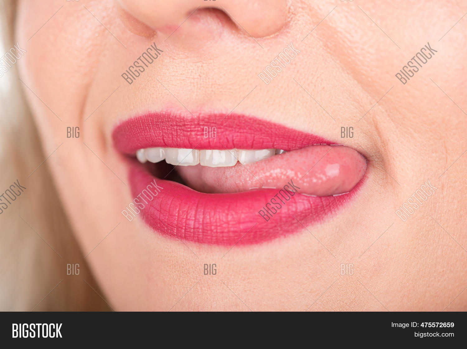Woman Face Open Mouth Image & Photo (Free Trial) | Bigstock