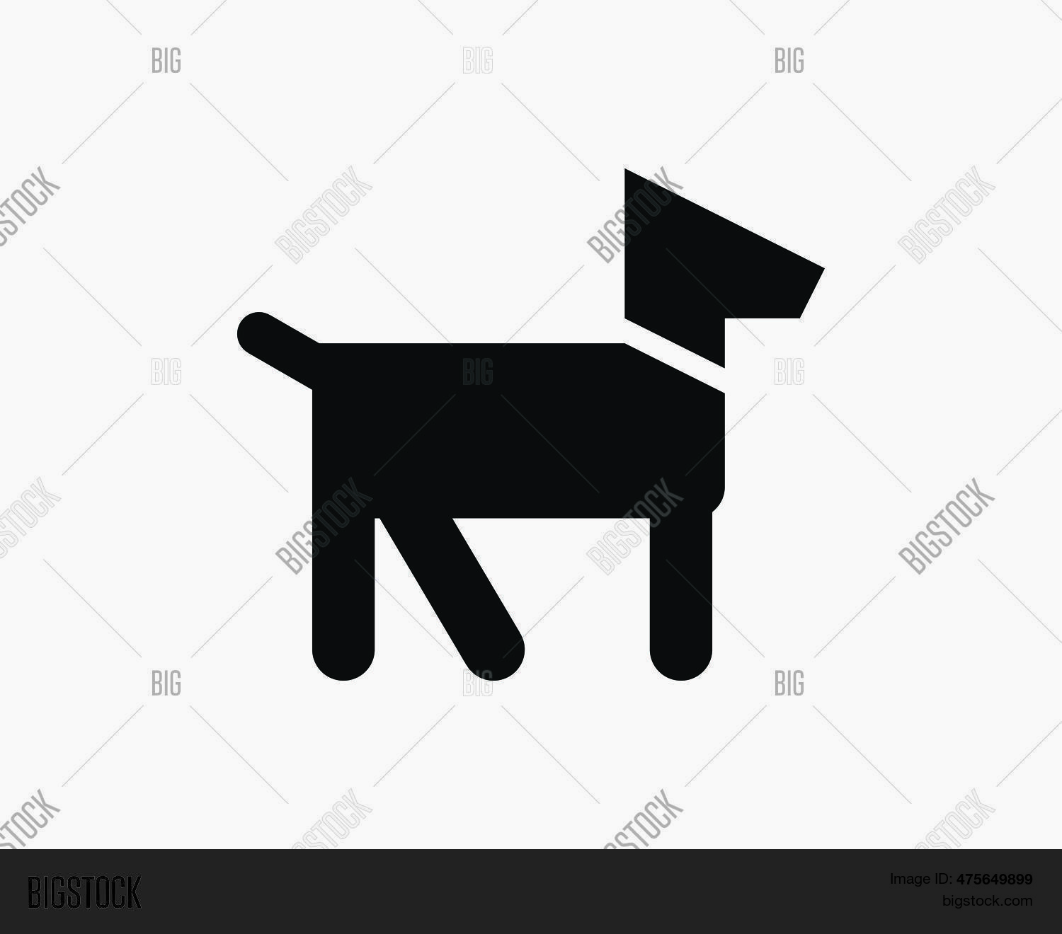 Dog Cartoon Icon Vector & Photo (Free Trial) | Bigstock