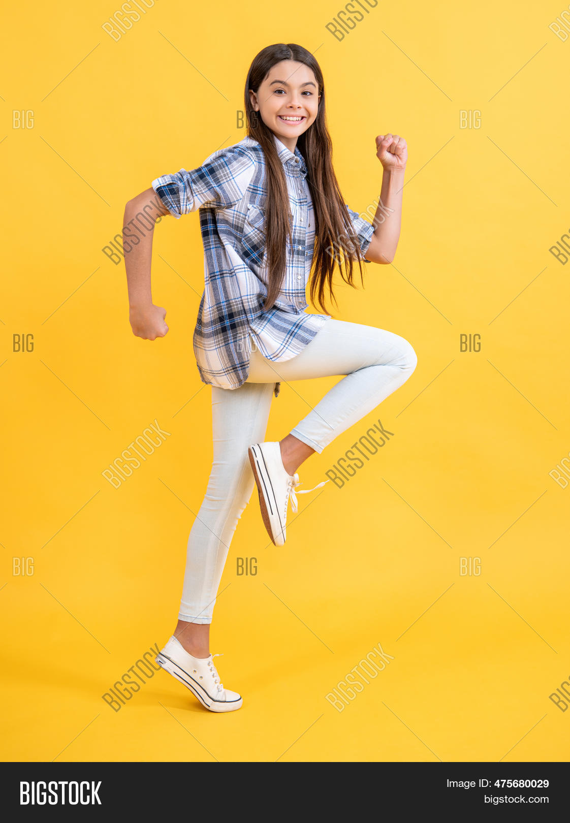 Running Teen Girl Image & Photo (Free Trial) | Bigstock