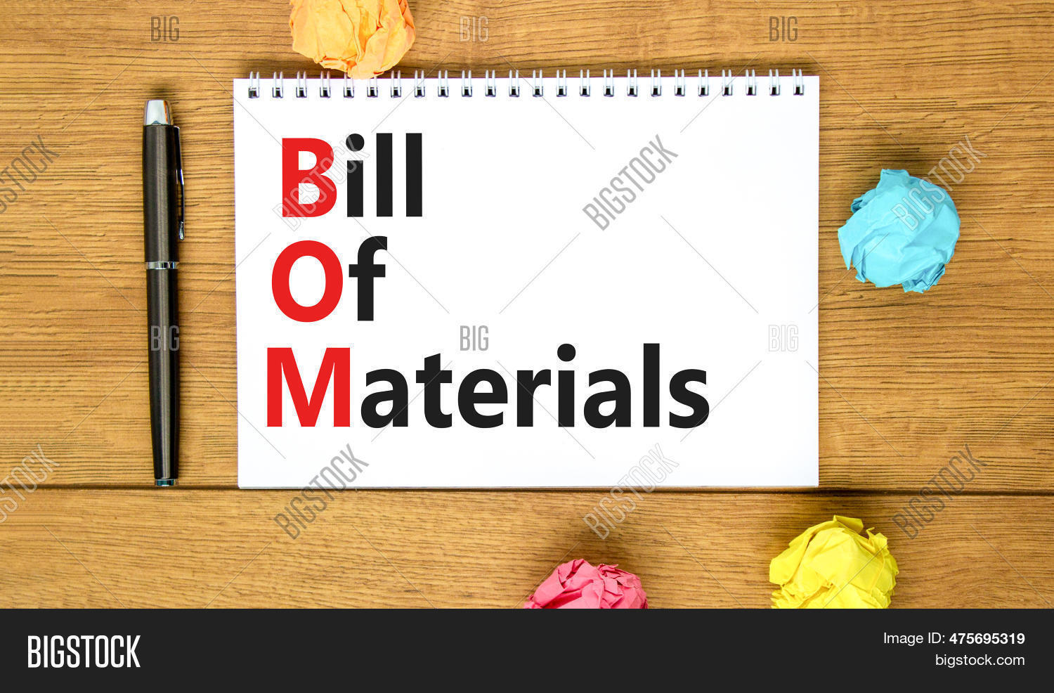 Bom Bill Materials Image & Photo (Free Trial) | Bigstock