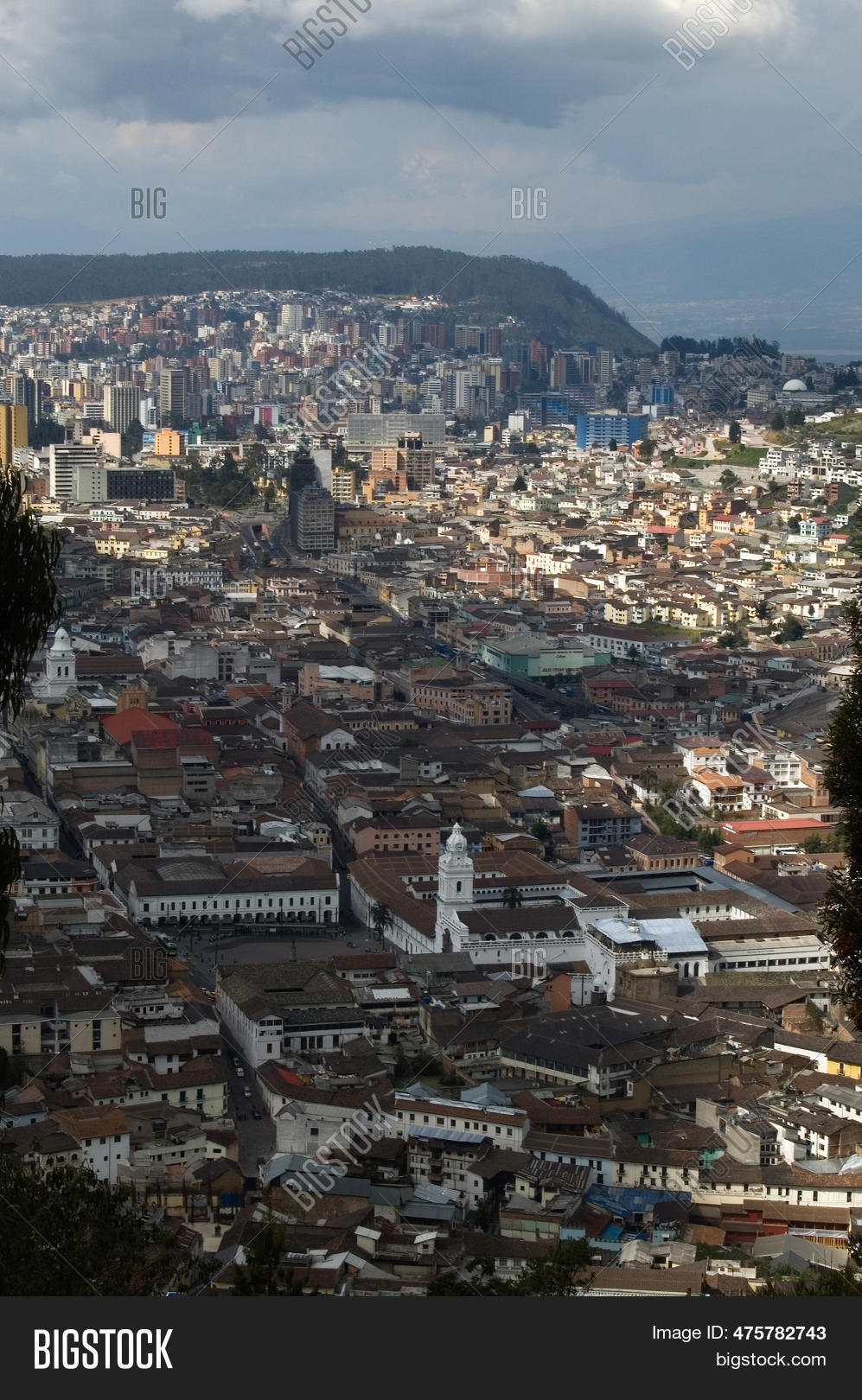 Aerial View Quito Image & Photo (Free Trial) | Bigstock