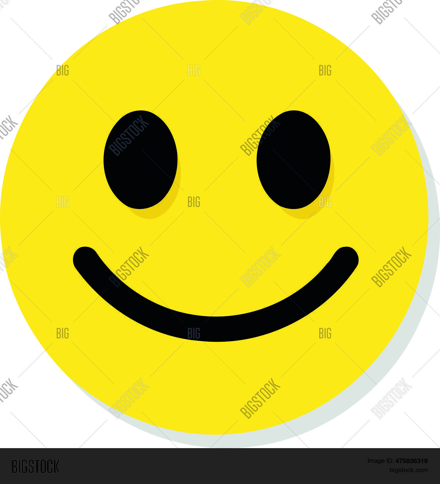 Yellow Face Icon Vector & Photo (Free Trial) | Bigstock