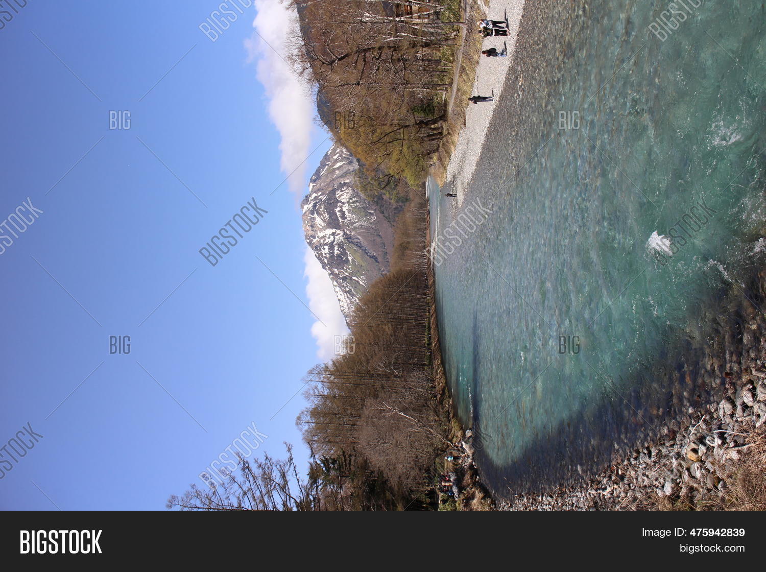 Clear Azusa River Snow Image & Photo (Free Trial) | Bigstock