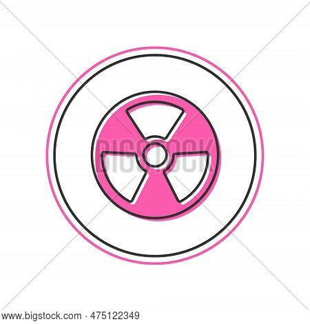 Radioactive Symbol Outline