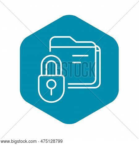 Lock Folder Icon. Image & Photo (Free Trial) | Bigstock