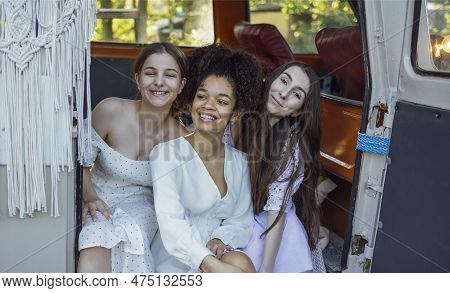 Pretty Smiling Three Image & Photo (Free Trial) | Bigstock