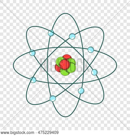 Atom Icon. Cartoon Image & Photo (Free Trial) | Bigstock