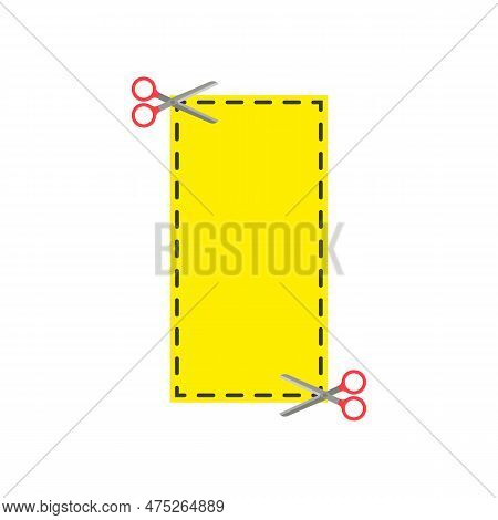 Scissor Border Images, Illustrations & Vectors (Free) - Bigstock