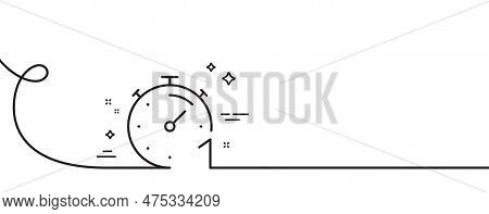Timer 1 Minute Line Vector & Photo (Free Trial) | Bigstock