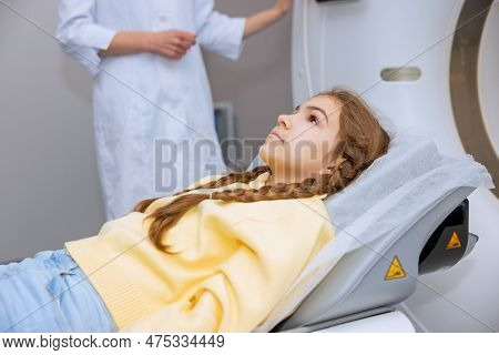 Little Girl Lying Mri Image & Photo (Free Trial) | Bigstock