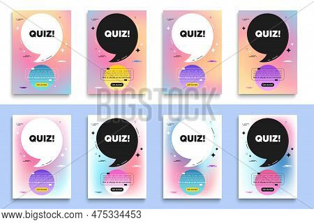 Quiz Tag. Poster Vector & Photo (Free Trial) | Bigstock