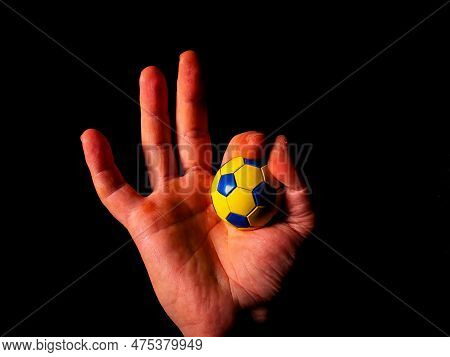 Hand Gesture Ok Soccer Image & Photo (Free Trial) | Bigstock