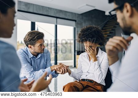 Sad Multicultural Image & Photo (Free Trial) | Bigstock