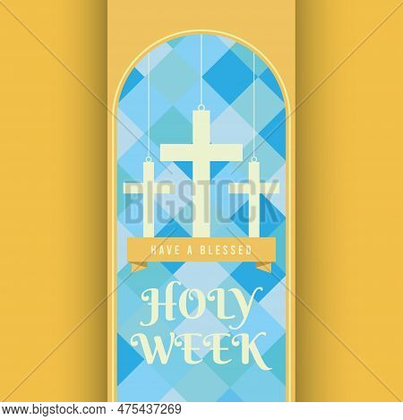 Colored Holy Week Vector & Photo (Free Trial) | Bigstock