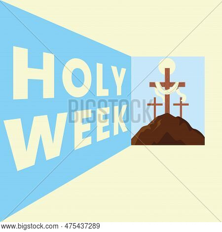 Colored Holy Week Vector & Photo (Free Trial) | Bigstock