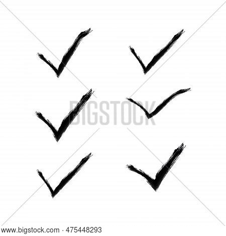 Tick Symbol Design. Vector & Photo (Free Trial) | Bigstock