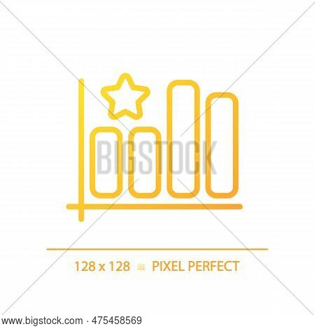 Bar Graph Pixel Vector & Photo (Free Trial) | Bigstock