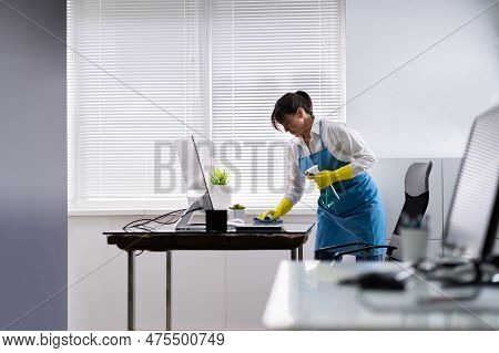 Janitor Cleaning Image & Photo (Free Trial) | Bigstock