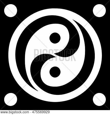Yin Yang Sign. Symbol Vector & Photo (Free Trial) | Bigstock