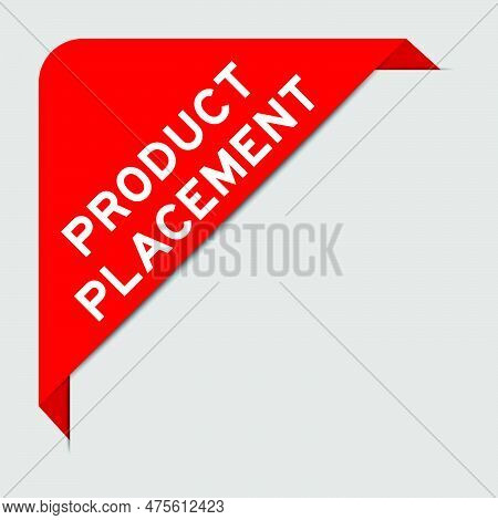 Red Color Corner Vector & Photo (Free Trial) | Bigstock