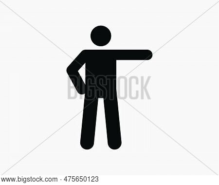 Man Pointing Right Vector & Photo (Free Trial) | Bigstock