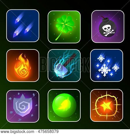 Rpg Game Icon. Vector & Photo (Free Trial) | Bigstock