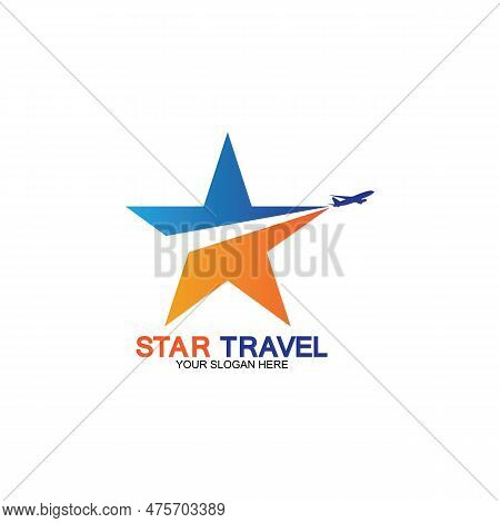 Star Travel Logo Vector & Photo (Free Trial) | Bigstock