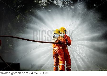 Imagen y foto Firefighter Concept (prueba gratis) | Bigstock