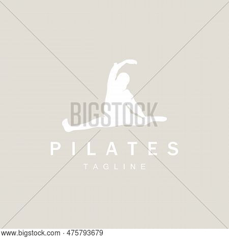 Pilates Sitting Pose Vector & Photo (Free Trial) | Bigstock