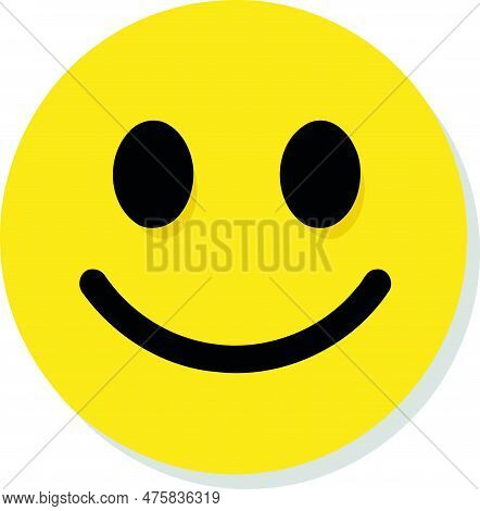 Yellow Face Icon Vector & Photo (Free Trial) | Bigstock