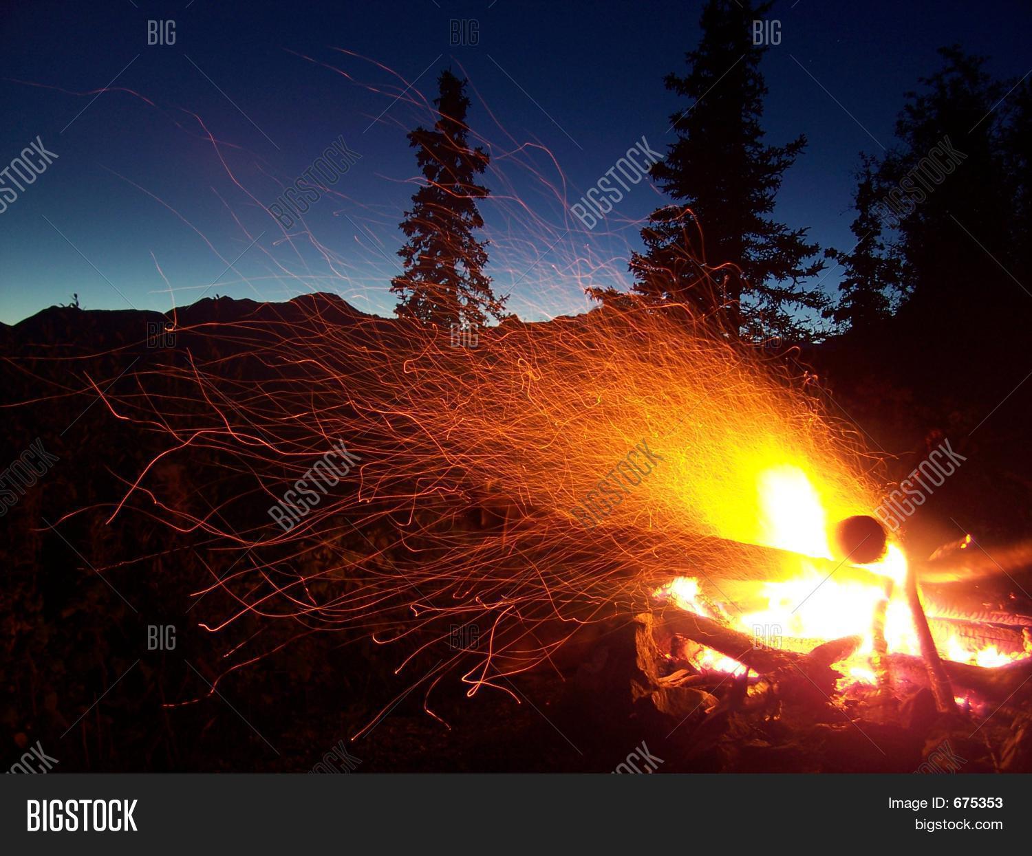 Alaska Camp Fire Image & Photo (Free Trial) | Bigstock