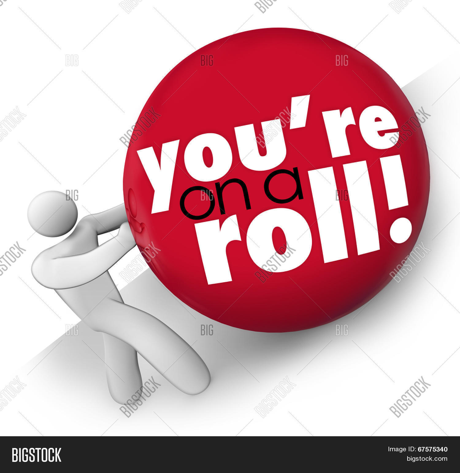 You' On Roll Ball Image & Photo (Free Trial) | Bigstock