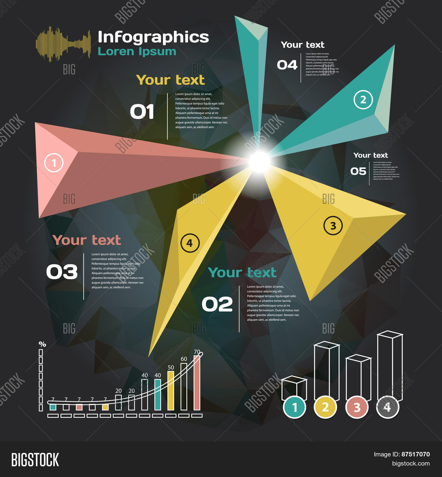 Infographics Sound Vector & Photo (Free Trial) | Bigstock