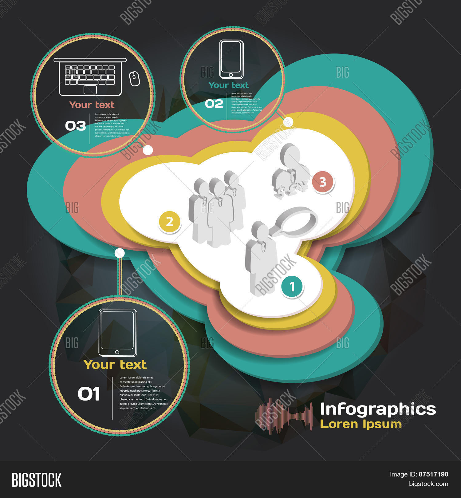 Infographics Sound Vector & Photo (Free Trial) | Bigstock