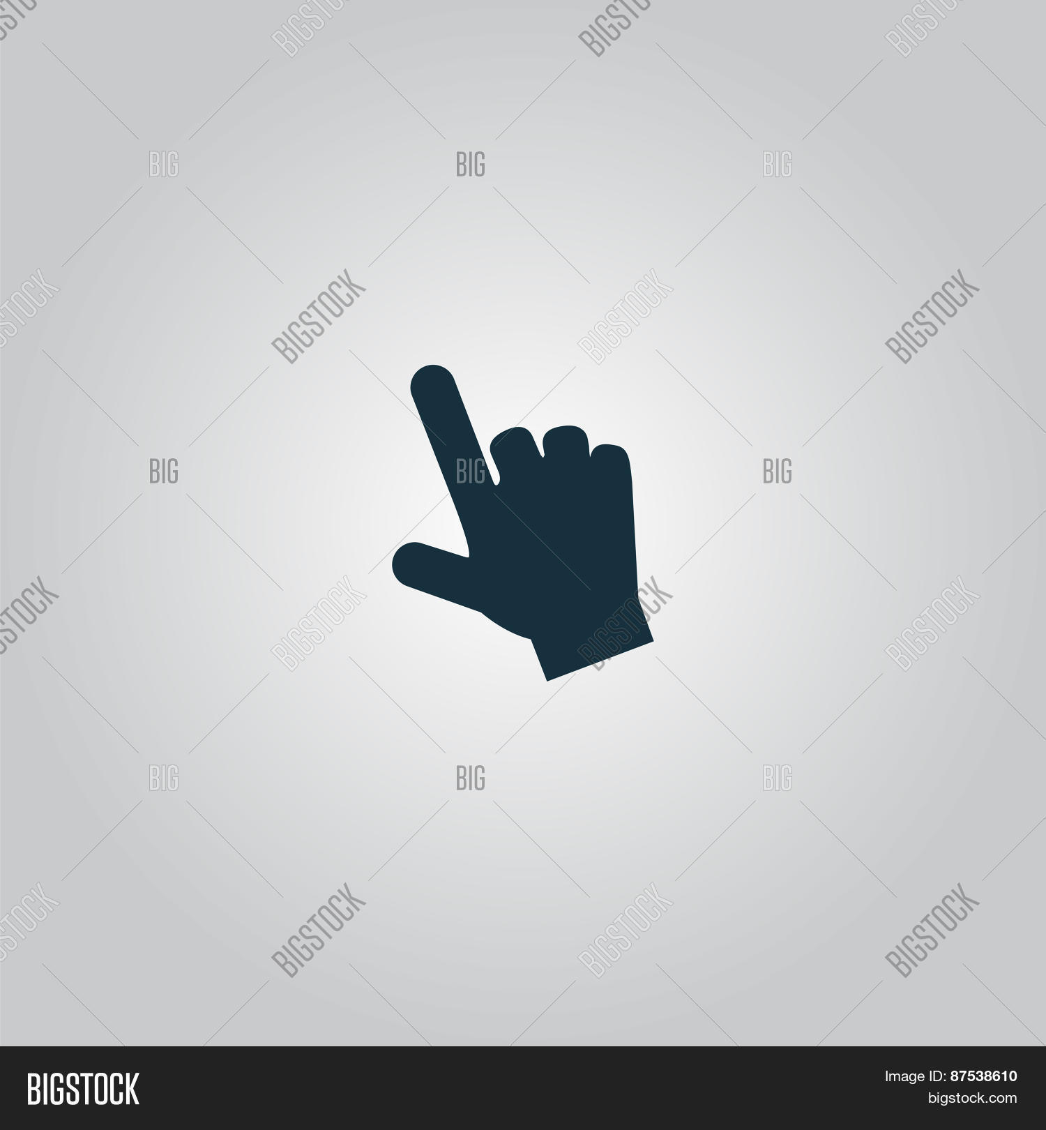 Mouse Hand Cursor Vector & Photo (Free Trial) | Bigstock