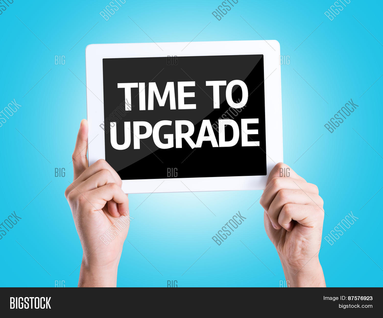 Tablet Pc Text Time Image & Photo (Free Trial) | Bigstock