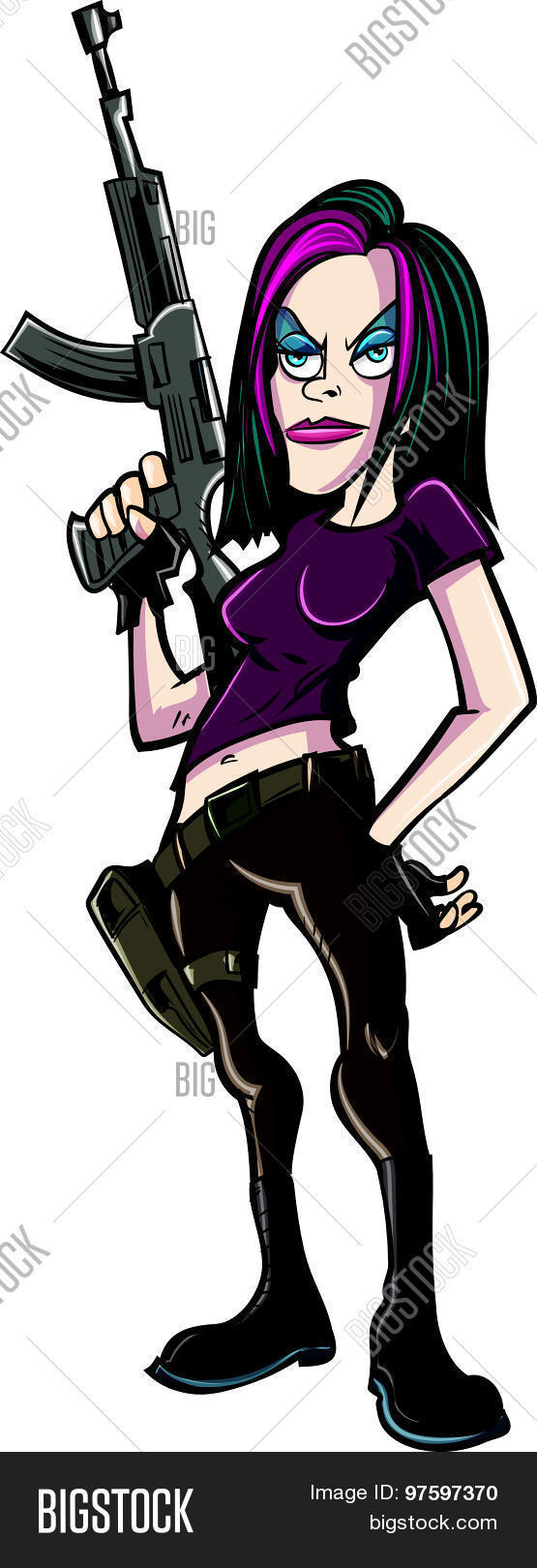 Cartoon Evil Woman Vector & Photo (Free Trial) | Bigstock