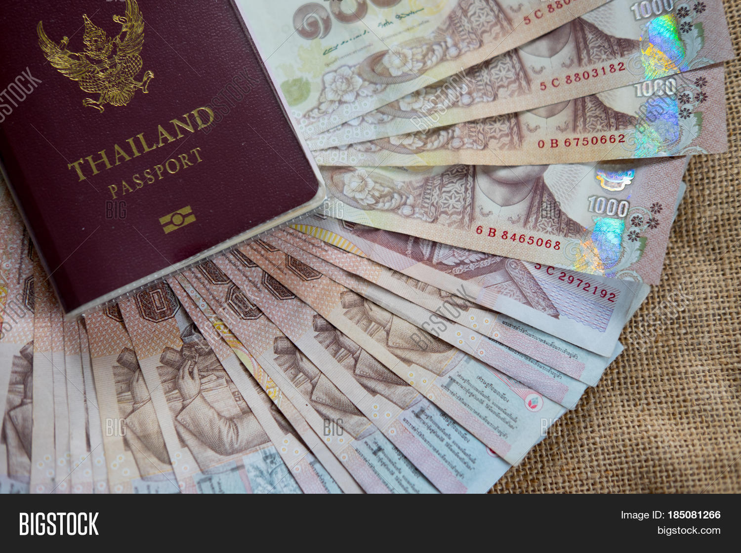 Thai Passport Thai Image And Photo Free Trial Bigstock