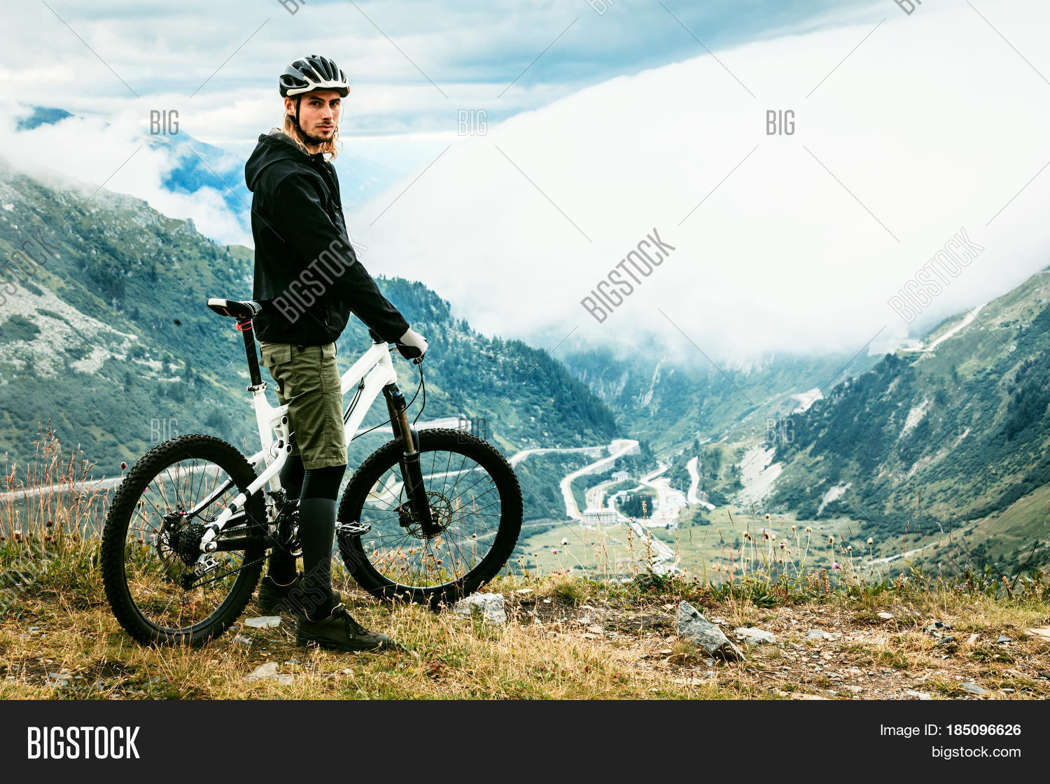 Young Man Cycling. Image & Photo (Free Trial) | Bigstock