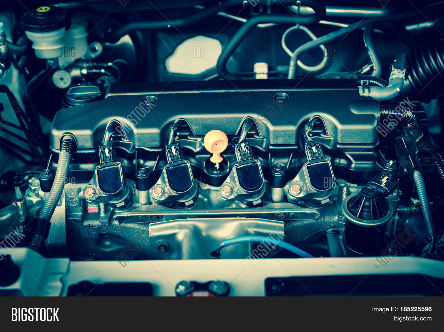Powerful Engine Car. Image & Photo (Free Trial) | Bigstock