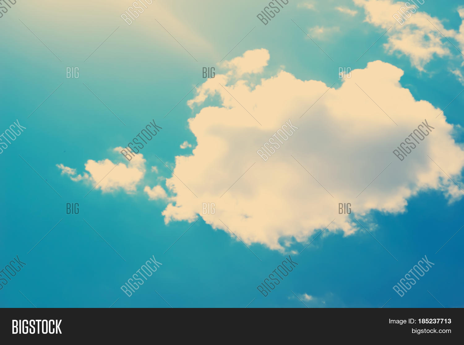 Clouds Vintage Style. Image & Photo (Free Trial) | Bigstock