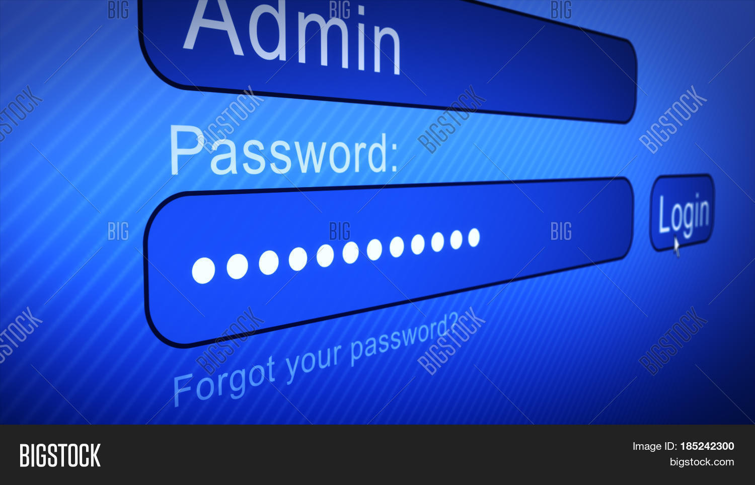 Imagen y foto Login Box - (prueba gratis) | Bigstock