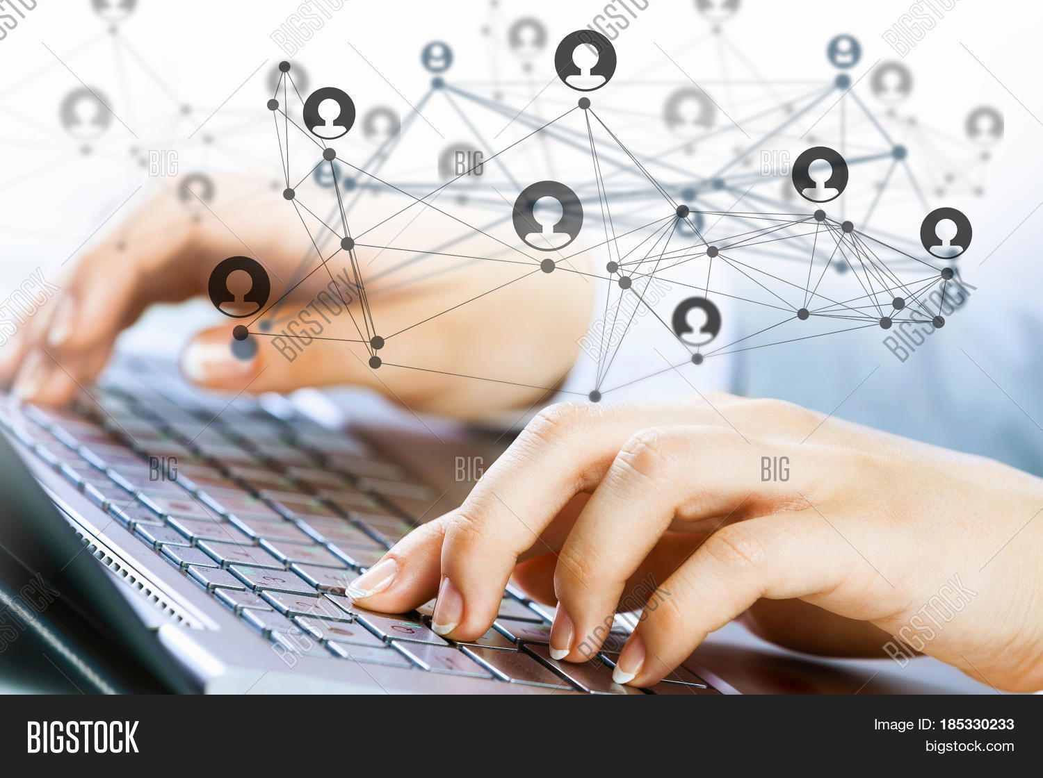 Social Connection Image & Photo (Free Trial) | Bigstock