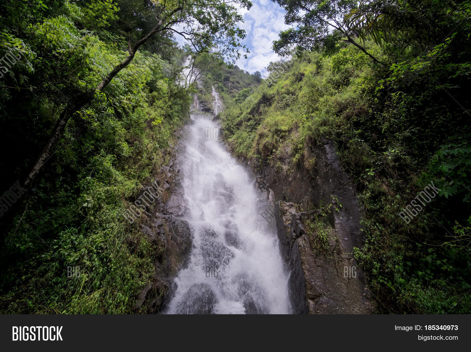 Simangande Waterfall Image & Photo (Free Trial) | Bigstock