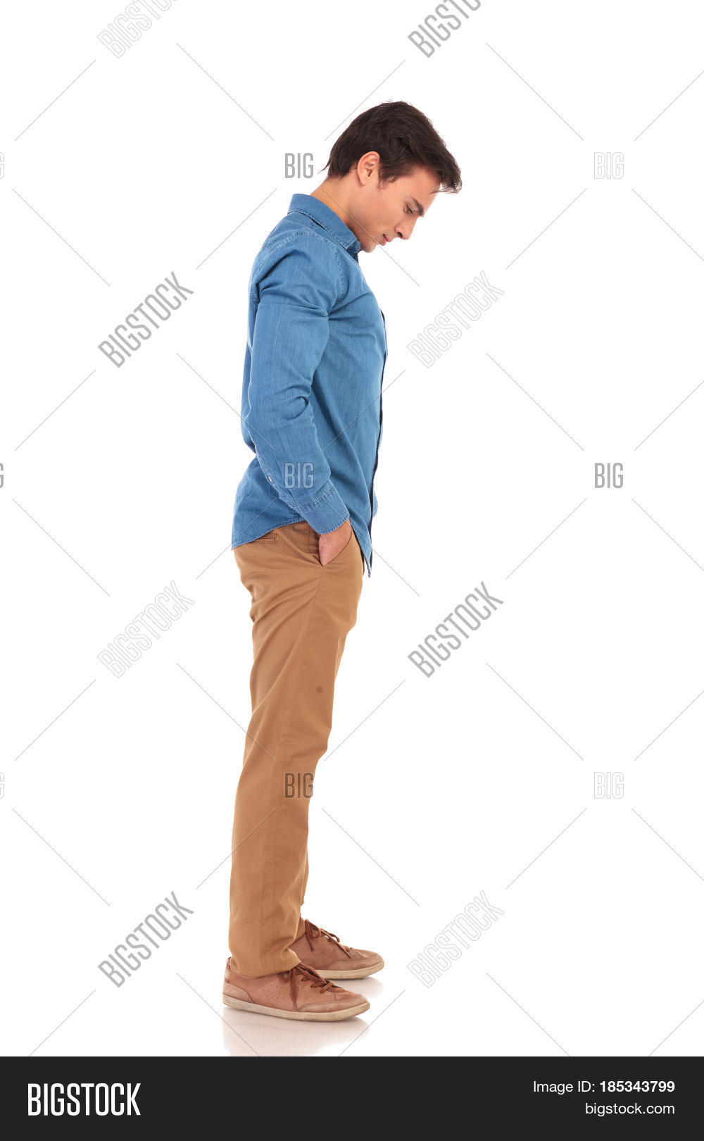 Side View Casual Young Image & Photo (Free Trial) | Bigstock